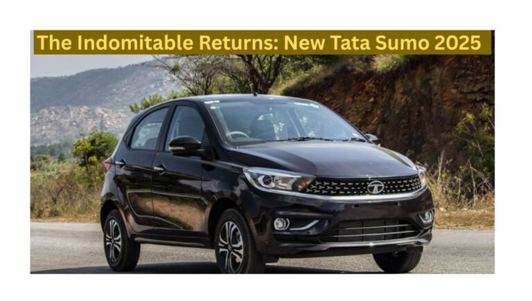 The Indomitable Returns: New Tata Sumo 2025 – Built to Conquer Any ...